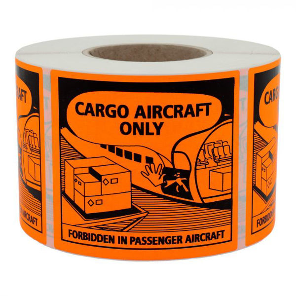ORANGE AIRCRAFT HANDLING STICKER ROLL- iLabMalta - Software Development ...